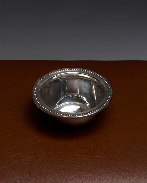 Silver-plated metal cup with silver torch, 1950s – Galerie Paradis